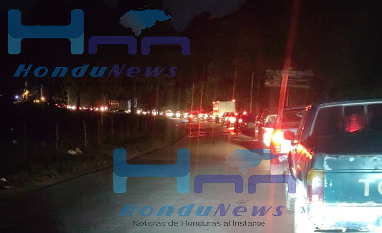 Falla de La Montañita “atora” paso a oriente - HONDU NEWS HNN
