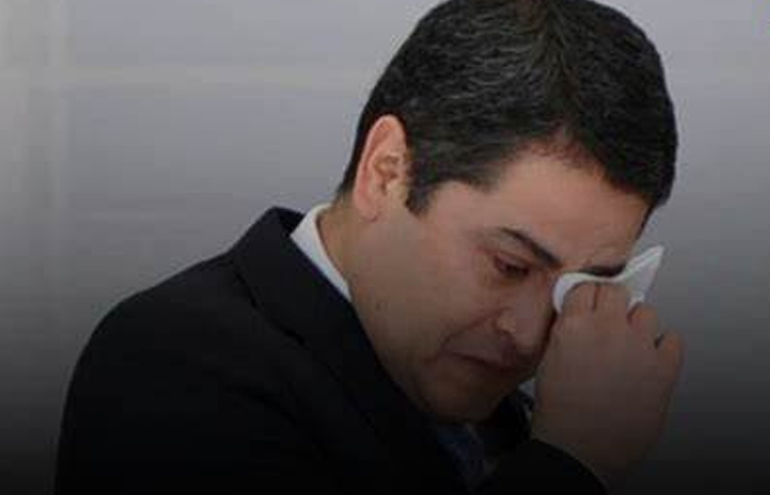 “Soy inocente, díganselo al mundo, los amo”: Juan Orlando Hernández ...